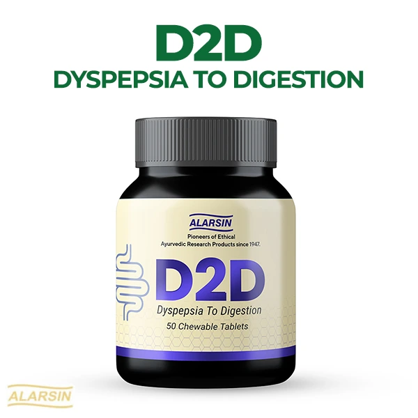 D2D Chewable Tablets - Alarsin Ayurved