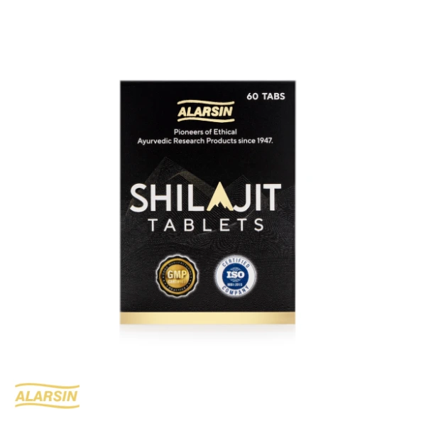Alarsin Shilajit Tablets (60) – Enhance Stamina & Strength - Use ...