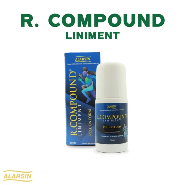 Alarsin R Compound Liniment | Roll On (50 ml) – Alarsin Ayurved